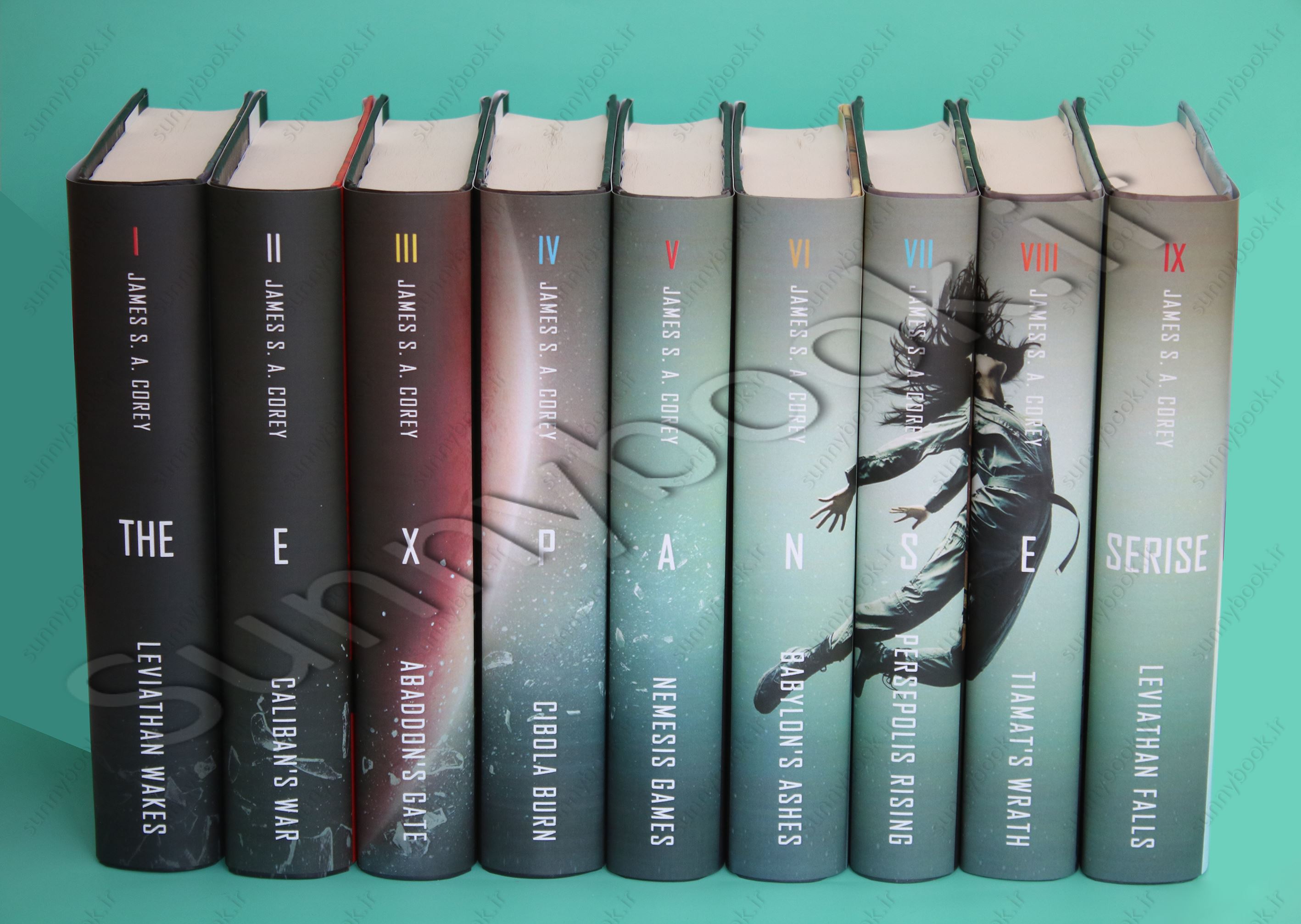 The Expanse (9 book series) کتاب ،The Expanse (9 book series)